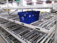 China A24: Carton Flow Racking  Gravity Roller Racking roller conveyor racks With Aluminum Alloy Roller for sale