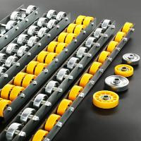 China A24: Carton Flow Racking  Gravity Roller Racking roller conveyor racks With Aluminum Alloy Roller for sale
