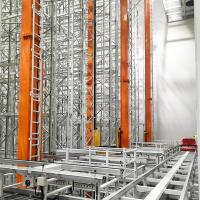 China A16 : Double Deep Pallet Stacker ASRS  Automatic Storage And Retrieval System Frozen Warehouse Cold Storage for sale
