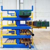 China A13: Manual Telescopic Cantilever Rack for Long Materials Warehouse Storage Racking for sale