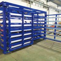 China A14: Roll Out Metal Sheet Storage Rack Heavy Duty Drawer Metal Structure Rack Drawer Racking For Sheets Storage for sale