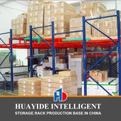China A27: Push Back Pallet Racking Warehouse Storage Rack for sale