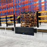 China Warehouse platform Protector Anti-Collision Safety Barrier Guardrails Sliding Door for sale