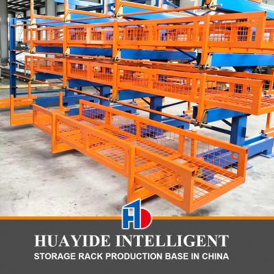 China A30 Electric Telescopic Cantilever Rack For Pipe Storage  Roll Out Cantilever Racking for sale