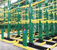 China Heavy Duty Storage Cantilever Rack Electric Mobile Cantilever Racking for Pipe Sheets Long Materials for sale