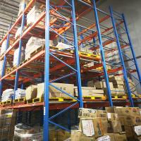 China B22 Push Back Racking Warehouse Storage Push Back Pallet Rack Heavy Duty Rack for sale