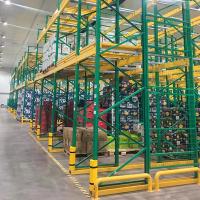 China B22 Push Back Racking Warehouse Storage Push Back Pallet Rack Heavy Duty Rack for sale