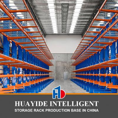China B23 Industrial Heavy Duty Warehouse Single or Double-Sided Cantilever Racking for Pipe Storage for sale