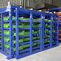China B29 Hand-0perated Sheet Metal Storage Rack Sheet Drawer Roll-out Rack for Plate Storage for sale