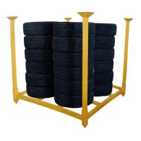 China B31 Portable Tire Rack Tire Stacking Rack 60 Inch Tire Racking Tire Storage Rack for sale