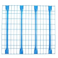 China B33 Warehouse Standard Size Flare Waterfall Welded Galvanized Steel Metal Storage Wire Mesh Decking for Pallet Racking for sale