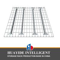China B33 Warehouse Standard Size Flare Waterfall Welded Galvanized Steel Metal Storage Wire Mesh Decking for Pallet Racking for sale