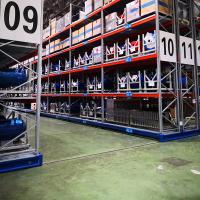 China B36 Intelligent Warehouse Storage System Electric Mobile Pallet Racking Electric Movable Rack System for Cold Room Storage for sale