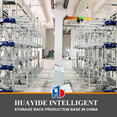 China B40 Electric Drive Telescopic Cantilever Rack Long Steel Pipe Cantilever Racking for sale