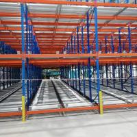 China B43 Warehouse Storage Gravity Pallet Racking System Carton Flow Roller Rack  Live Pallet Rack for sale