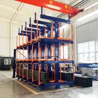 China B52: Long Material Storage Roll out Cantilever Rack Bar Stock & Pipe Roll out Cantilever Rack for sale