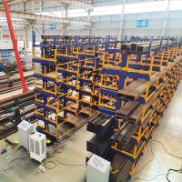 China B52: Long Material Storage Roll out Cantilever Rack Bar Stock & Pipe Roll out Cantilever Rack for sale