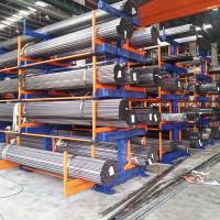 China B52: Long Material Storage Roll out Cantilever Rack Bar Stock & Pipe Roll out Cantilever Rack for sale