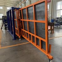 China B53: Vertical Roll out Sheets Rack for Heavy Duty Metal Sheets Leftover Storage Vertical Sheet Racks Sheet Materials  Easy Roll Out for sale