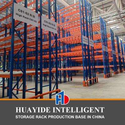 China B54: Heavy Duty  Double-Deep Pallet Racking for Industrial Warehouse Supermarket to Save Space for sale