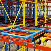 China B58：Push Back Racking Metal Pallet Racks Adjustable Push Back Rack Warehouse Storage Racks Industrial Pallet Racking for sale