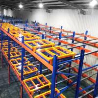 China B58：Push Back Racking Metal Pallet Racks Adjustable Push Back Rack Warehouse Storage Racks Industrial Pallet Racking for sale