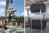 China C06：Detachable Warehouse Storage Hot Dip Galvanized Steel Large Stackable Metal Steel Post Pallet Rack for sale