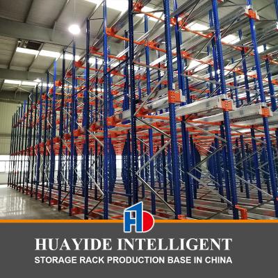 China C08：Heavy Duty Radio Shuttle Runner Racks High Density More Capacity Than Warehouse Standard Racking Pallet Storage Racking System for Automated Storage for sale