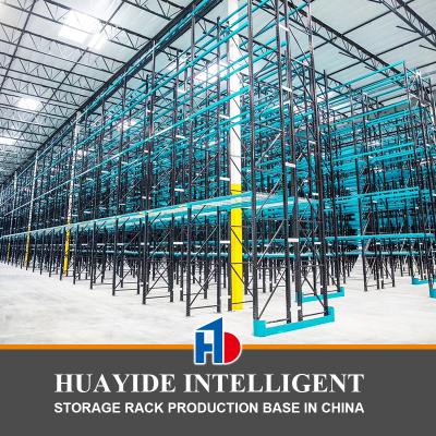 China C09：Heavy Duty Steel Pallet Racking System Warehouse Steel Storage Racks Industrial Adjustable Shelving Large Capacity for sale