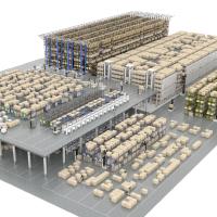 China VFR,VNA Fork-Type AMR,Very Narrow Aisle Fork-Type Autonomous Mobile Robot,Warehouse Automation And Logistics Industry Automatically Organize And Stack Pallets Handling Robot for sale