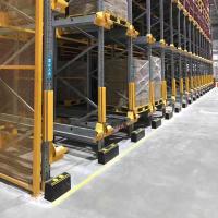 China Radio Shuttle Pallet Rack Upright Protectors Rack End Guard Polymer Safety Barrier Traffic Guardrails for sale