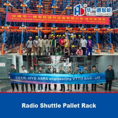 China Radio Shuttle Racking Pallet Runner Rack for sale