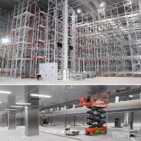 China Four-Way Shuttle Pallet ASRS Cold Storage Warehouse Automatic Storage and Retrieval System Pallet Runner Racking for sale