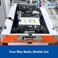 China Four Way Radio Shuttle Car For Four-Way Shuttle Pallet ASRS Automatic Storage and Retrieval System Pallet Runner Racking for sale