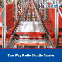China Two Way Radio Shuttle Car And Carrier For  Radio Shuttle Racking ASRS Automatic Storage and Retrieval System Pallet Runner Racking for sale