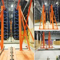 China Single Deep pallet Stacker Crane ASRS, Floor Supported SRM(Storage Retrieval Machine), Automatic Storage And Retrieval System,Automation Logistics Warehouse for sale