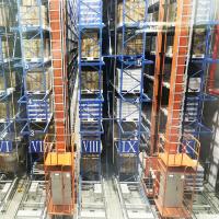 China Single Deep pallet Stacker Crane ASRS, Floor Supported SRM(Storage Retrieval Machine), Automatic Storage And Retrieval System,Automation Logistics Warehouse for sale