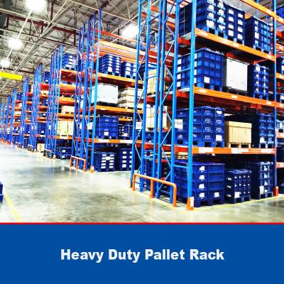 China Heavy Duty Pallet Rack Beam Racking for sale