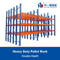 China Double Depth Heavy Duty Pallet Rack Selective Pallet Rack Beam Racking for sale