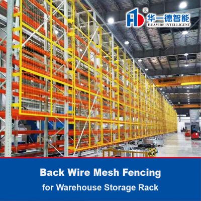 China Back Wire Mesh Fencing for Warehouse Storage Rack Heavy Duty Pallet Racking for sale