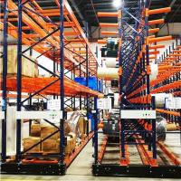 China Heavy Duty Storage Cantilever Rack Electric Mobile Cantilever Racking for Pipe Sheets Long Materials for sale