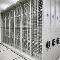 China Manual Mobile Shelving Hand Cranked Movable Compact Shelves Archives Compactor Rack System for sale