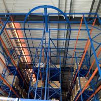 China U-Turn Stacker Crane Curve Rail Type S/R Machine ASRS Automatic Storage And Retrieval System for sale