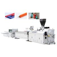 China Four Strand PVC Pipe Extrusion Line With Cone Shaped Screw for sale