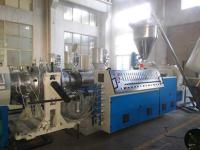 China 55KW PVC Electrical Conduit Extrusion Line 20-110mm High Speed Twin Screw for sale
