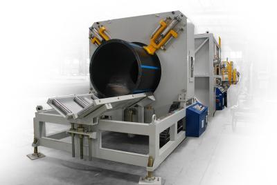 China 16-1600mm PE Pipe Making Machine Pipe Extrusion Line For Water Pipe for sale