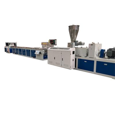 China PVC Profile Production Line Twin Screw Extruder 22KW to 55KW for sale