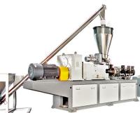 China PVC Wide Panel Extrusion Line 600mm Max Width 55KW Motor for High Output for sale