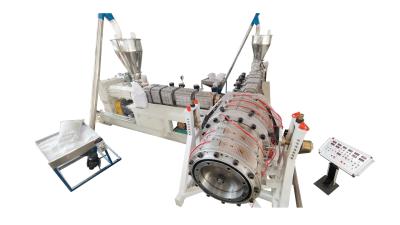 China PVC Large Diameter Pipe Extrusion Line 315-1000mm Twin Screw Extruder for sale