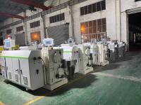 China PVC Pipe Extrusion Machine 150-250 kg/h Conical Twin Screw for UPVC Pipes 16-630mm for sale